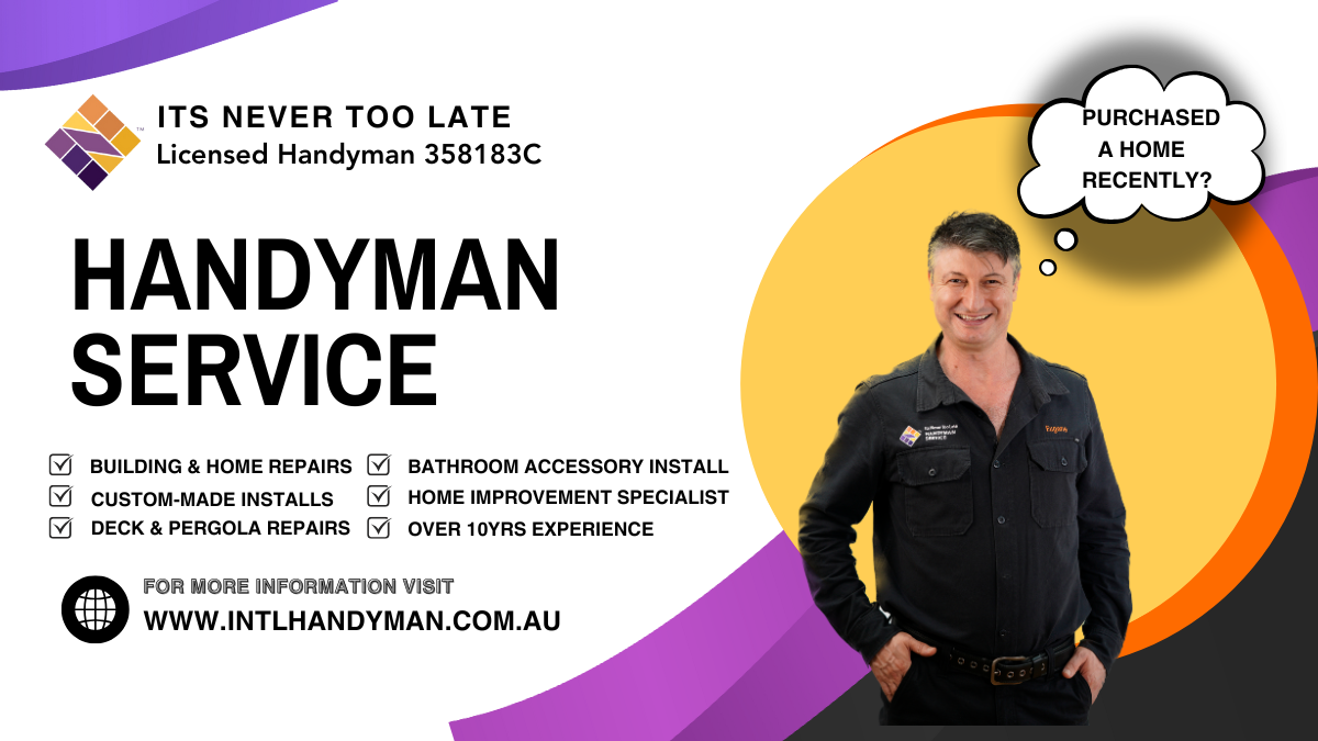 Local Handyman Services Sutherland Shire - INTL Handyman